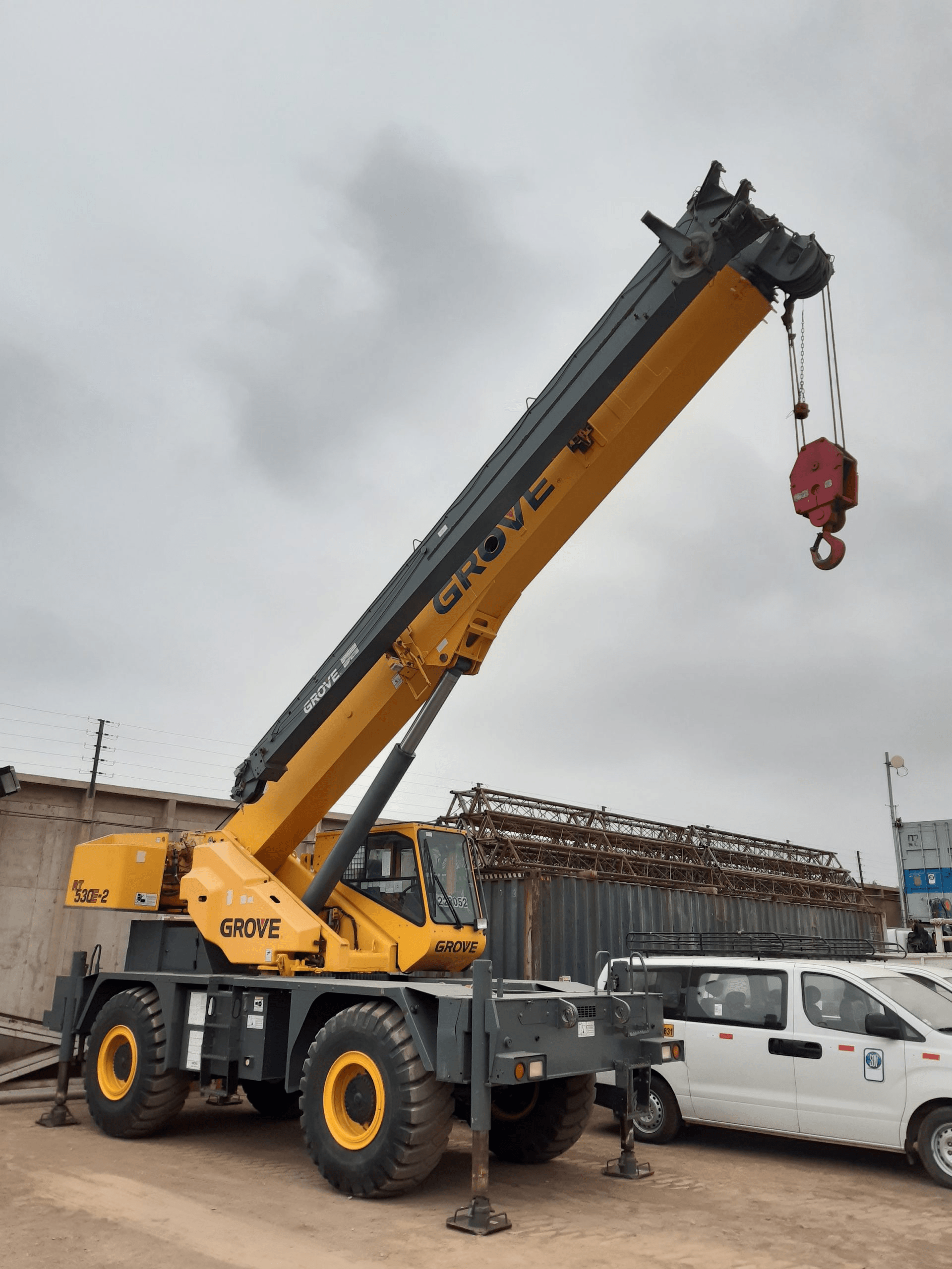 Grúa Móvil Grove RT530 2007 | ChileMaquinas